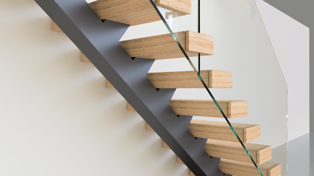 ZigZag String Staircases | UKStairs