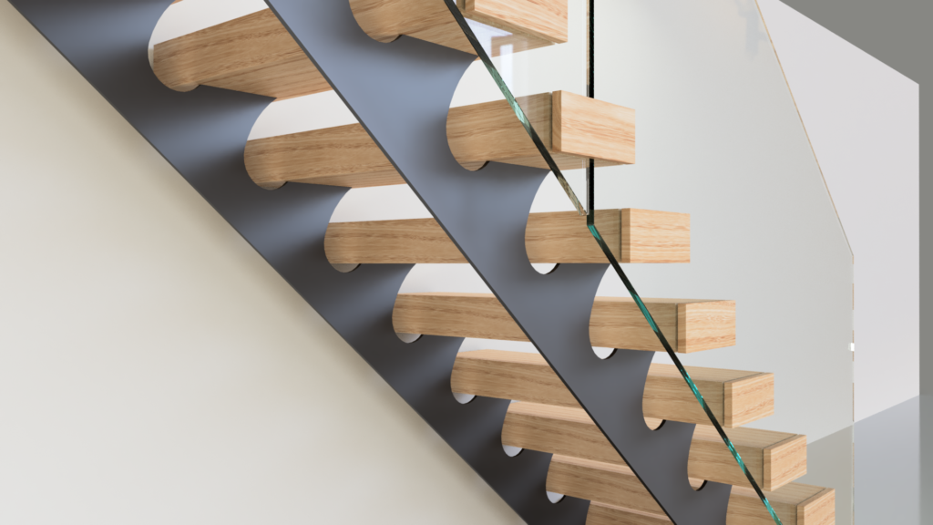 ZigZag String Staircases | UKStairs